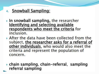 Sampling & Sampling Errors in Biostatistics | PPTX
