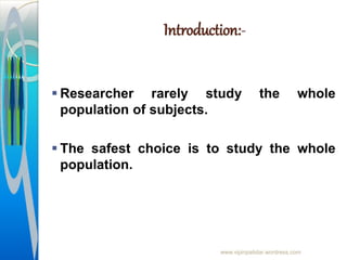 Sampling_ vipin | PPSX