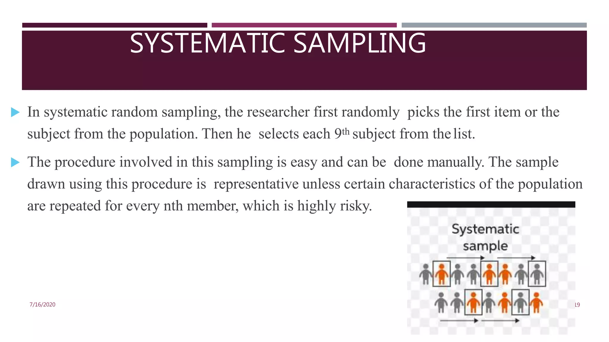 Basics of Educational Statistics (Sampling and Types) | PPT