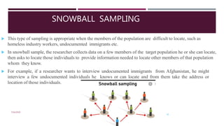 Basics of Educational Statistics (Sampling and Types) | PPT