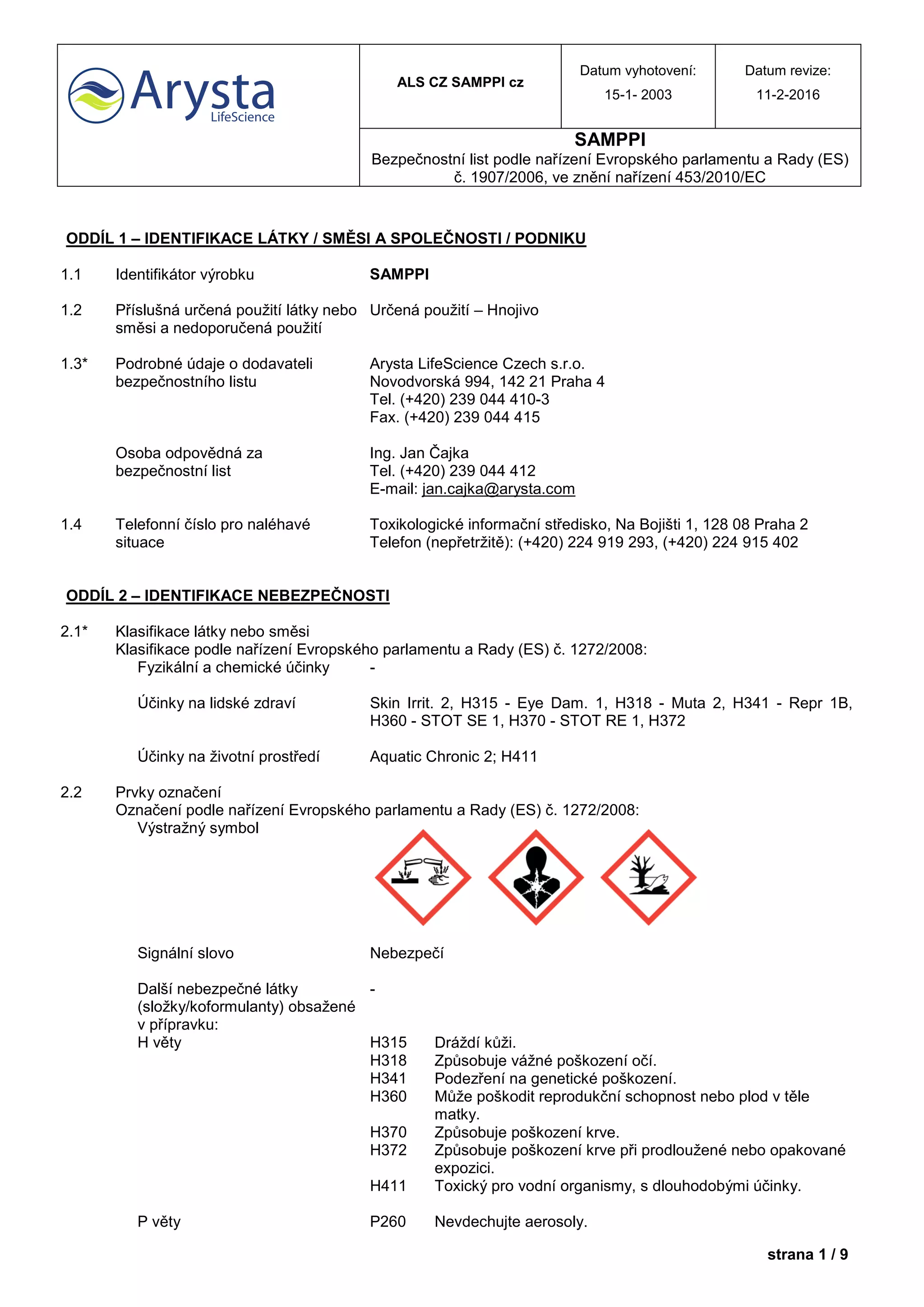 Samppi msds | PDF