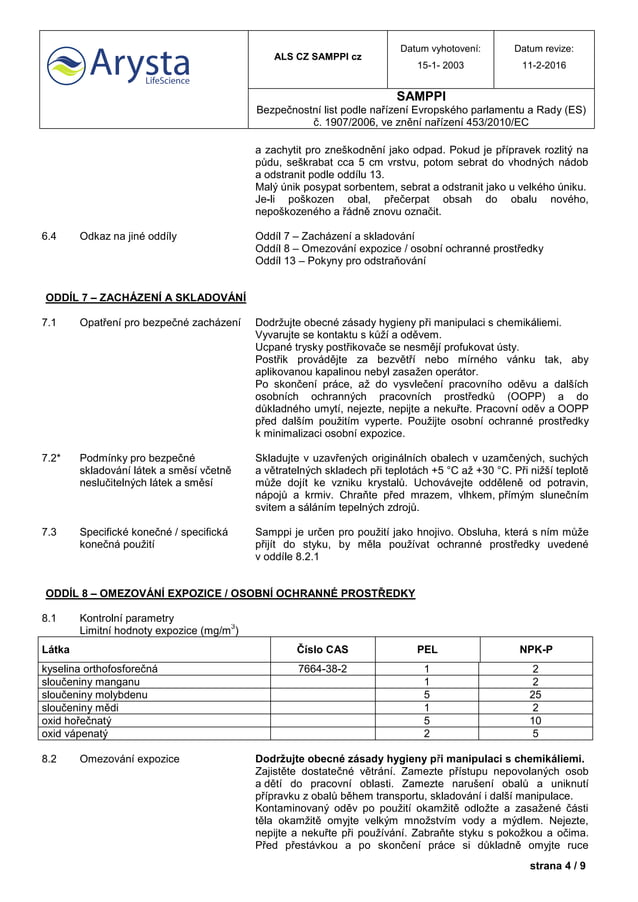 Samppi msds | PDF