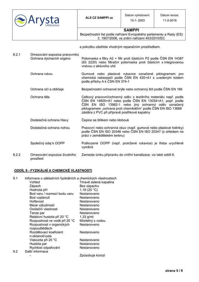Samppi msds | PDF | Free Download