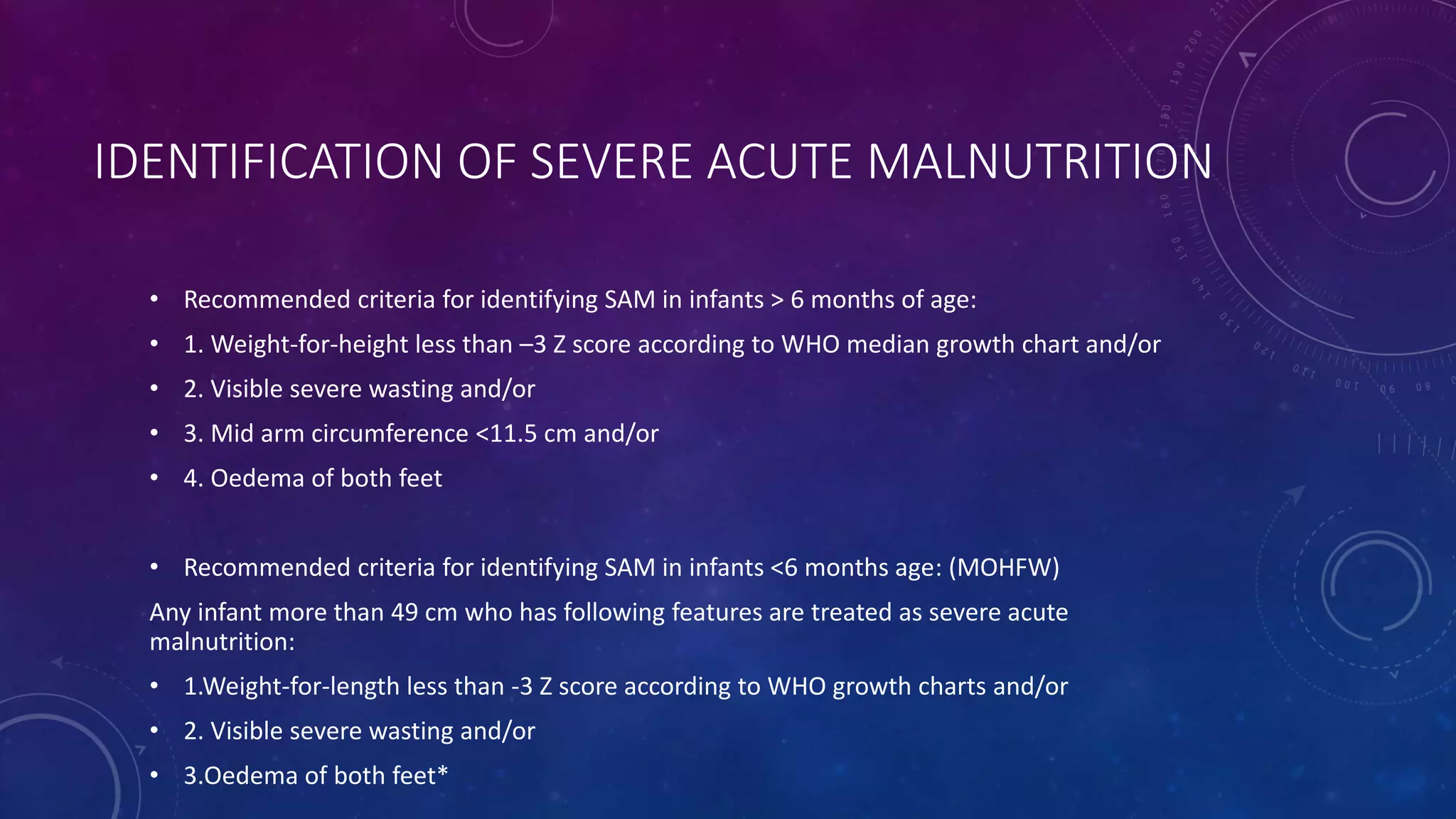 Severe acute malnutrition ppt | PPTX
