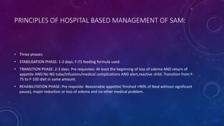 Severe acute malnutrition ppt | PPTX