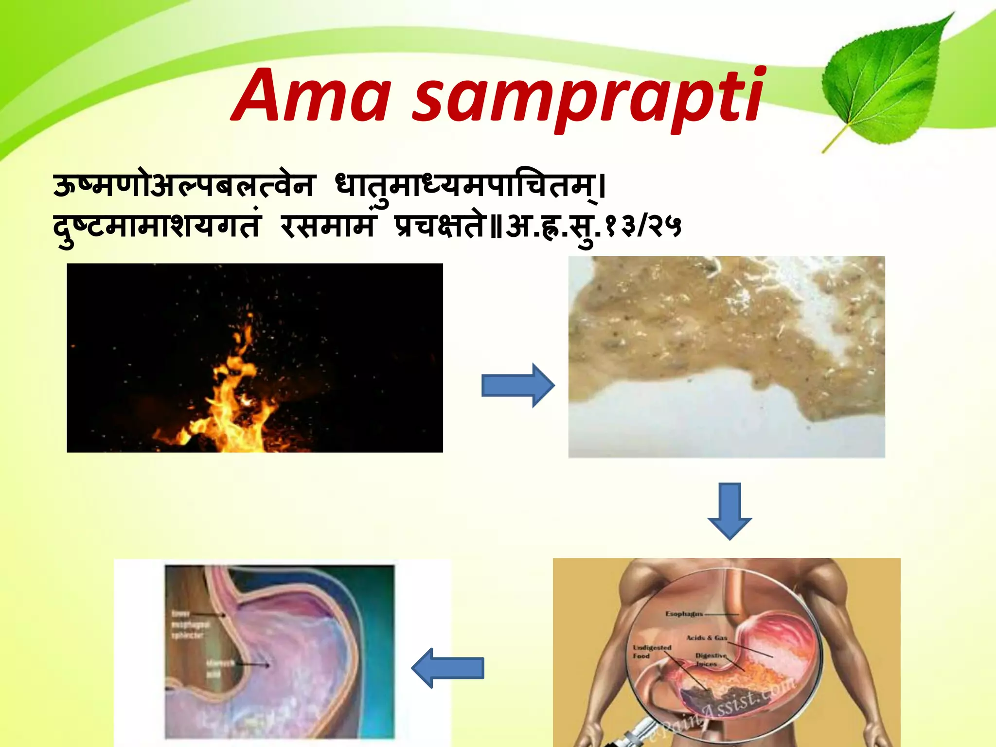 Samprapti and utility of Aama is different from Visha.pdf