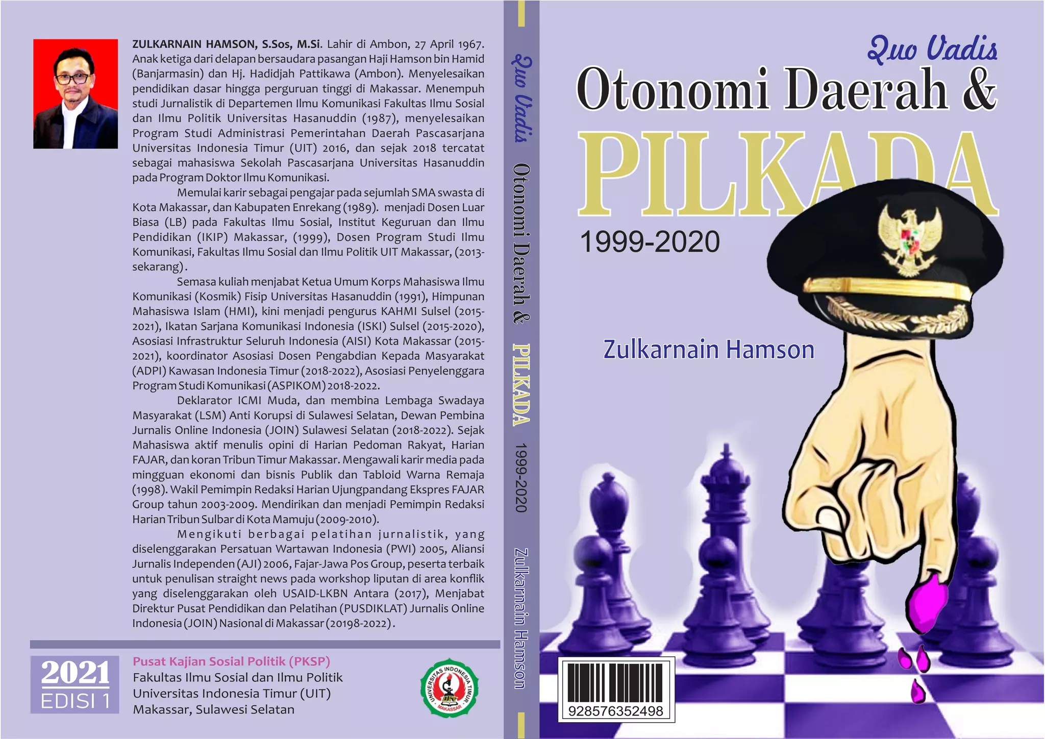 Sampul buku pilkada dan kekuasaan otoda | PPT