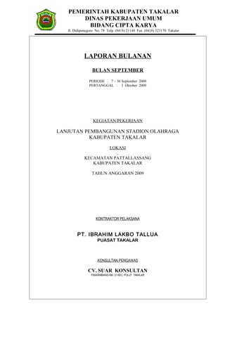 Sampul laporan | DOC