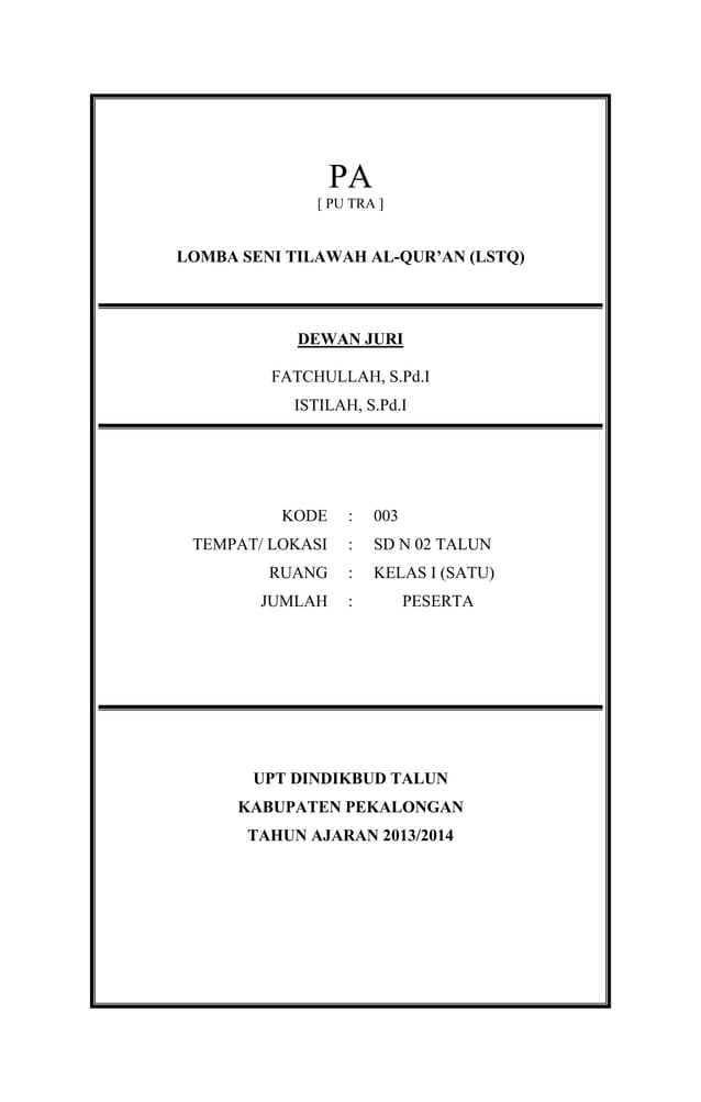 Sampul stopmap | PDF