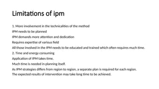 samriti thakur presentation on the topic IPM | PPT