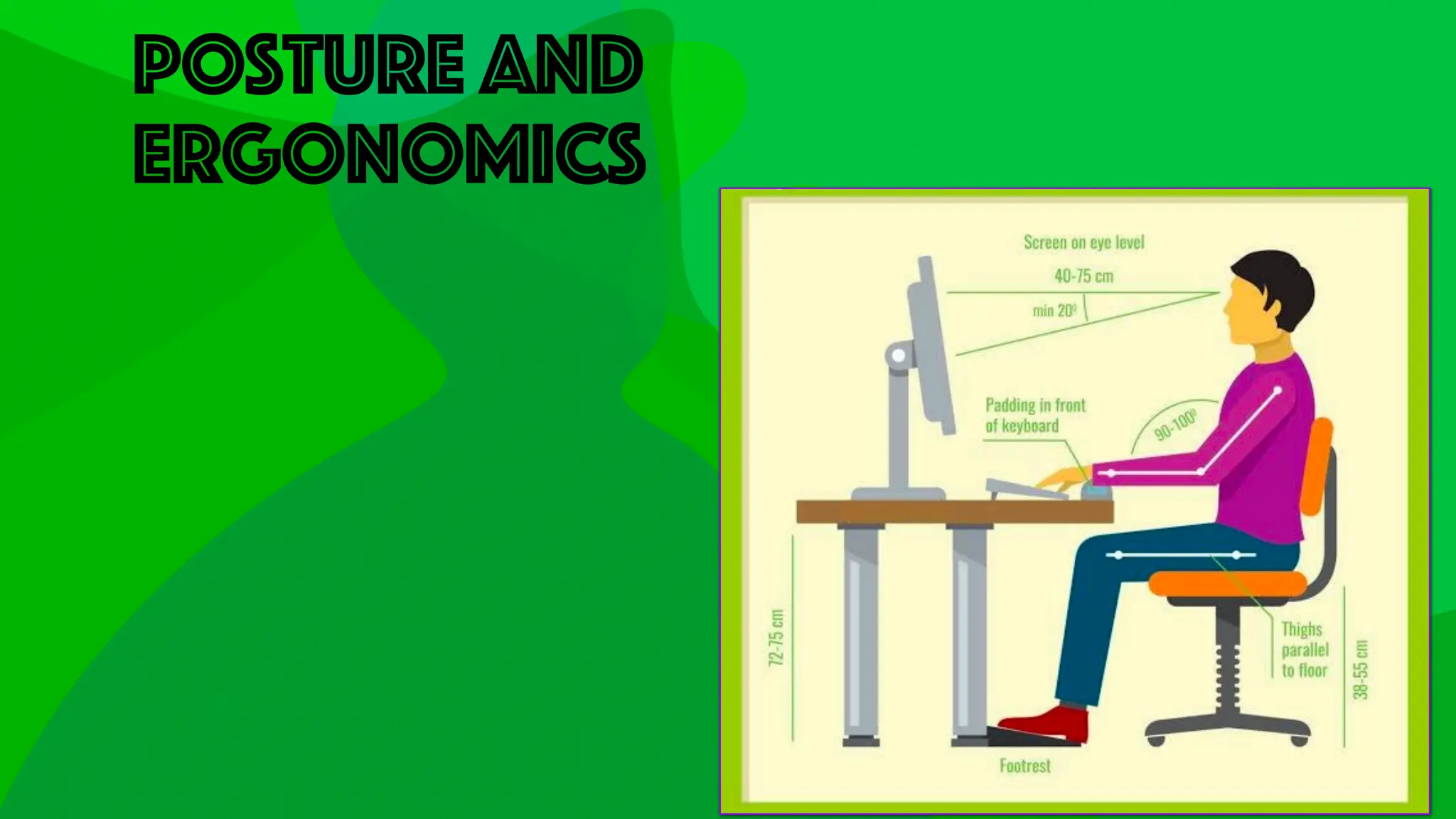 Posture And Ergonomics (Samrth Pareta).ppt | Free Download