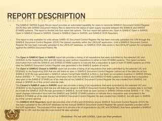 Sams e sarss automated reconciliation (2) | PPTX