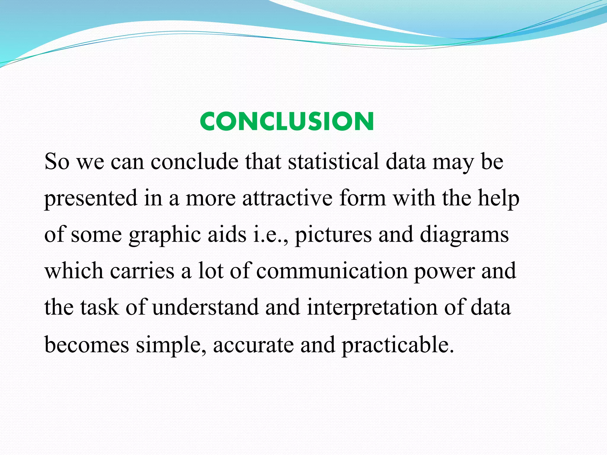 Graphical Representation of Statistical data | PPTX