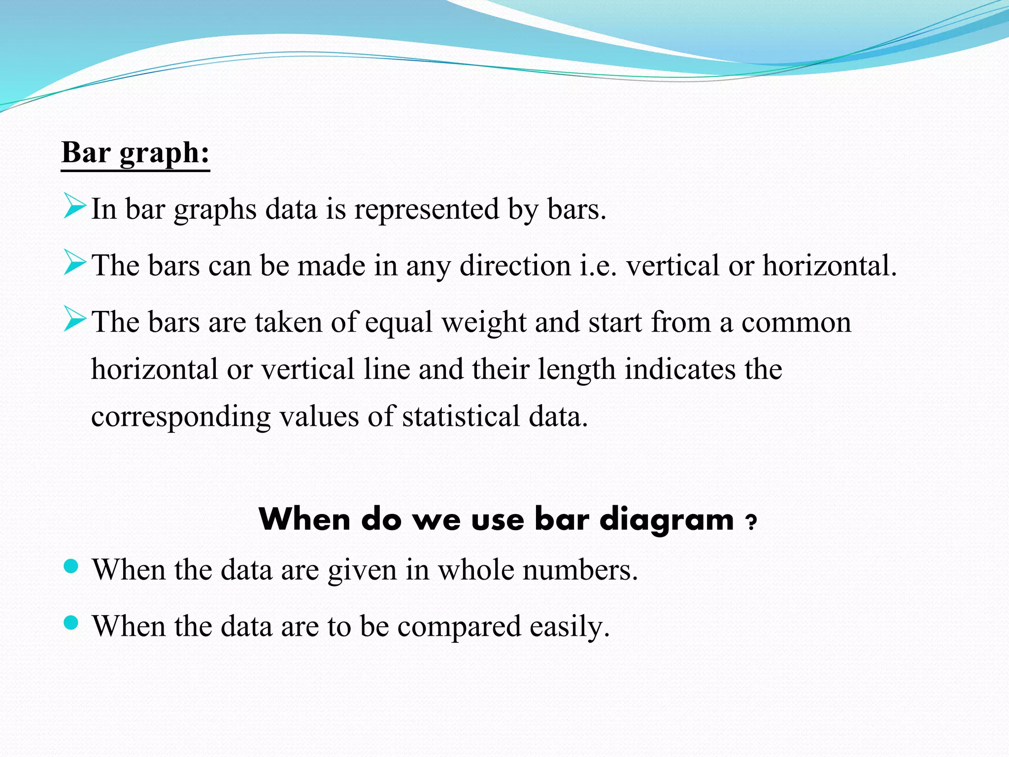 Graphical Representation of Statistical data | PPTX