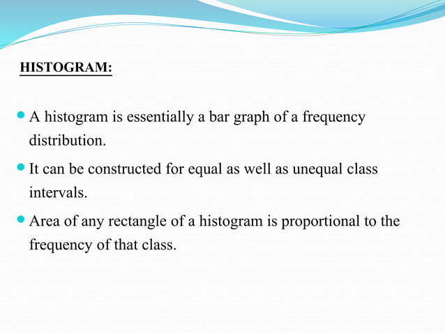 Graphical Representation of Statistical data | PPTX