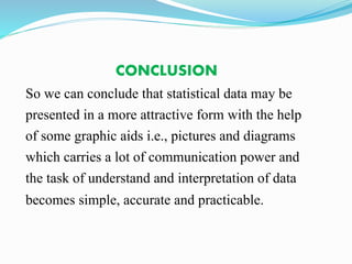 Graphical Representation of Statistical data | PPTX