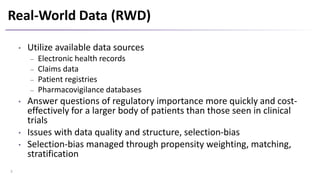PMED: APPM Workshop: From Real World Data to Real World Evidence ...