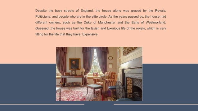 Sam Singh : Historical State, The Hinwick House | PPTX | Houses | Real ...