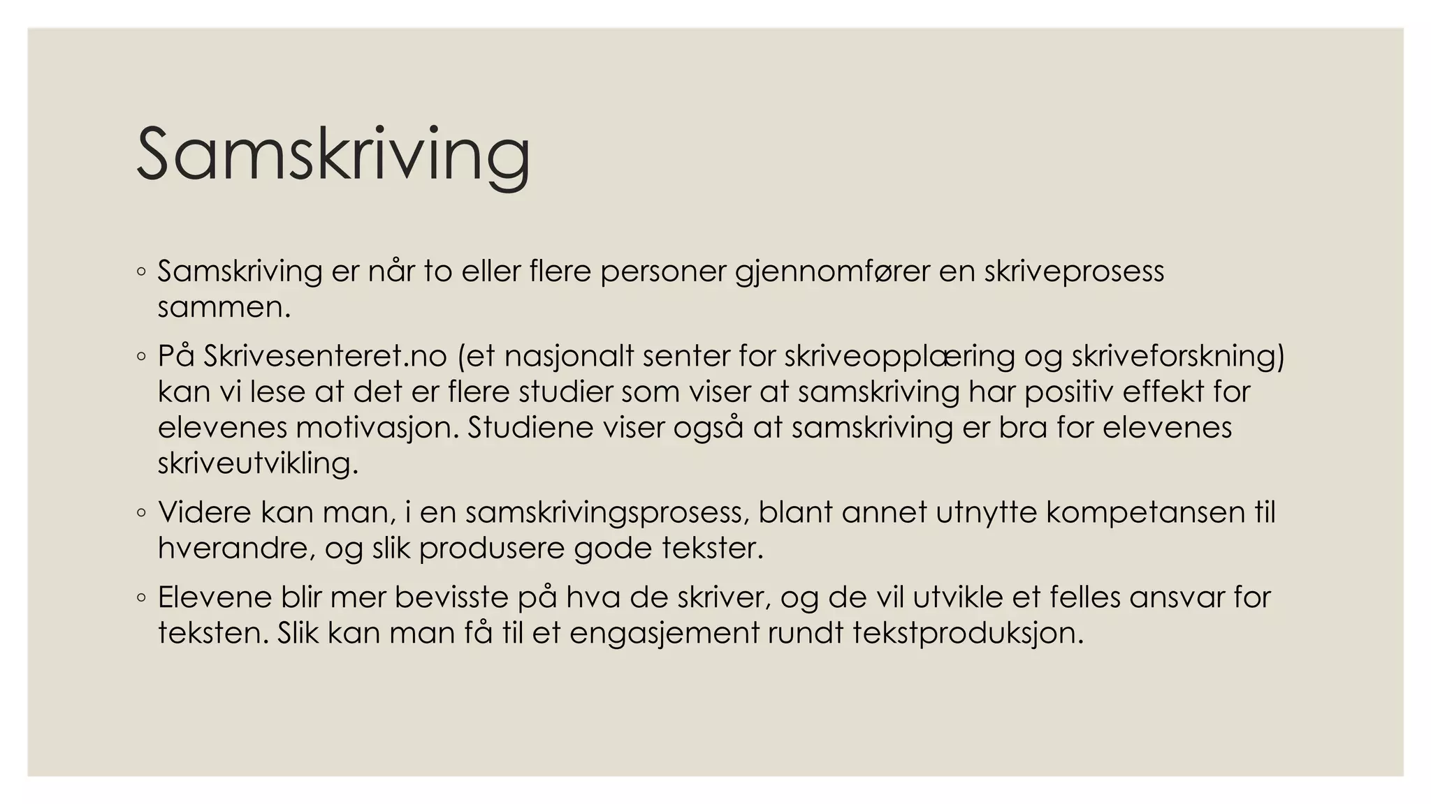 Samskriving med etherpad | PPTX