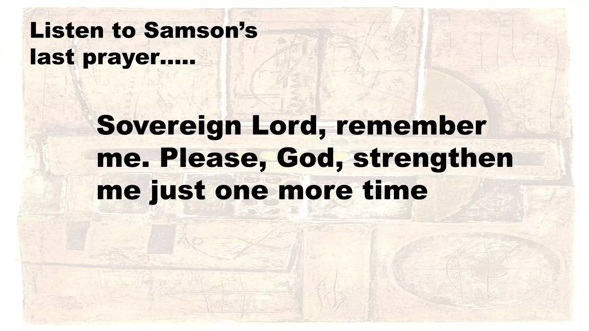Samson, a man of our times | PDF