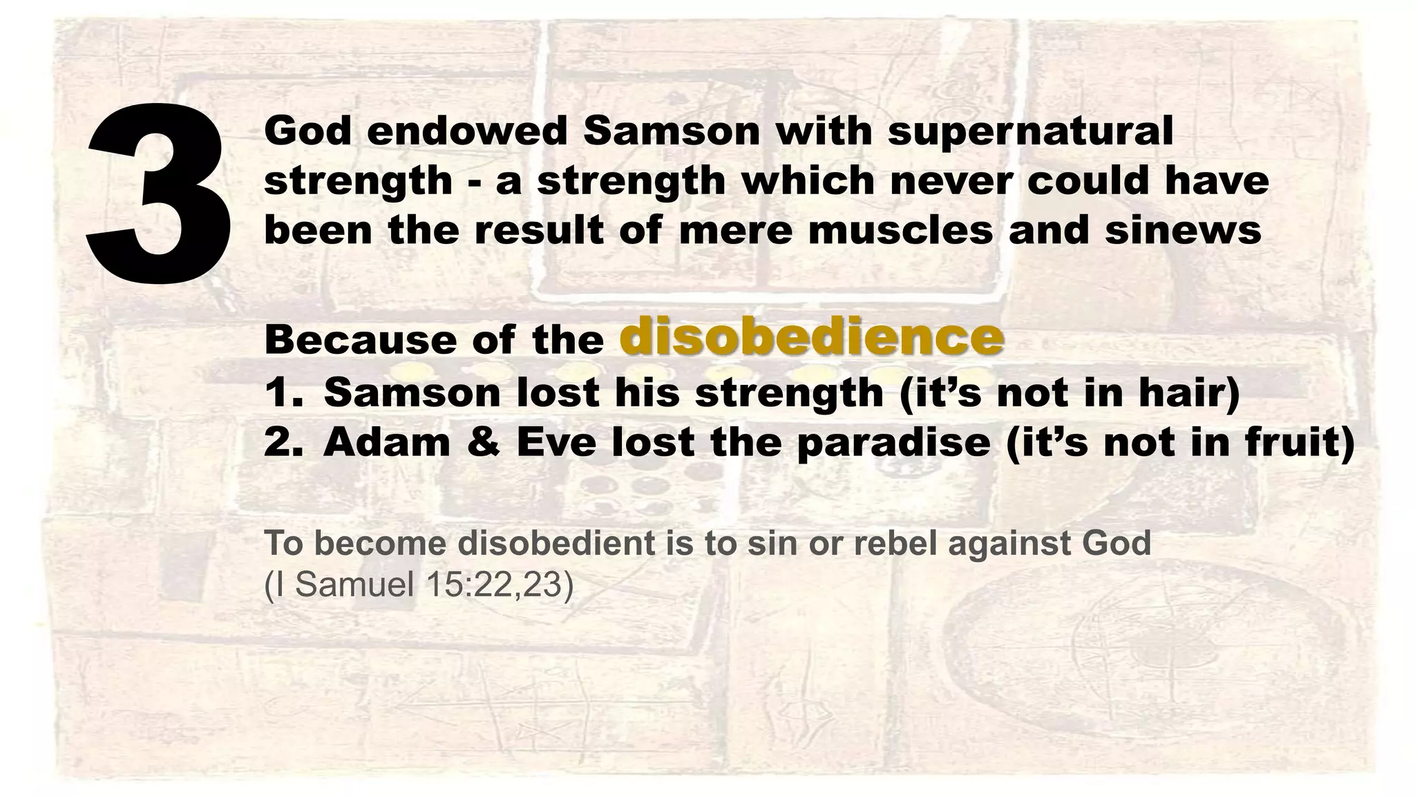 Samson, a man of our times | PDF