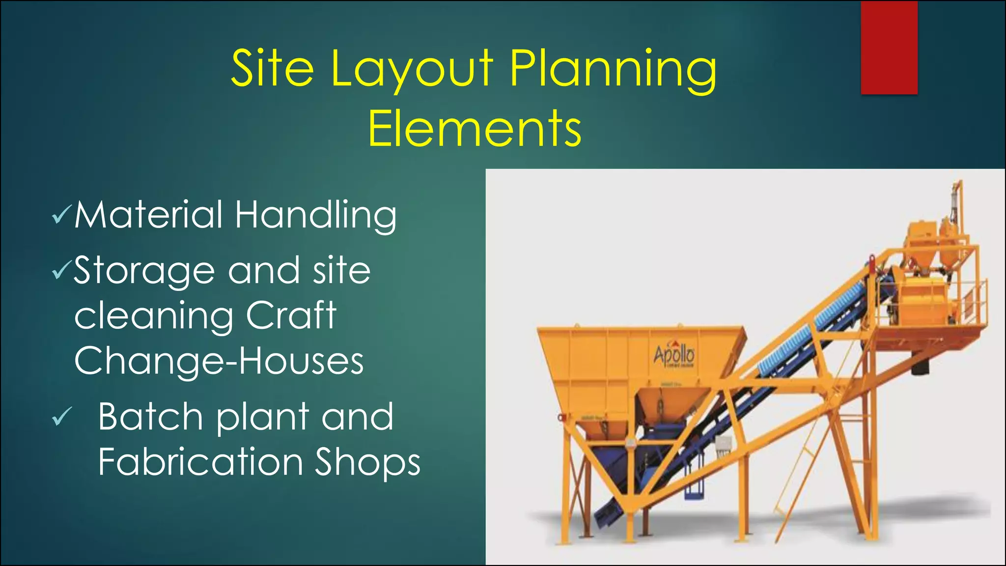 Site organization in Construction | PDF