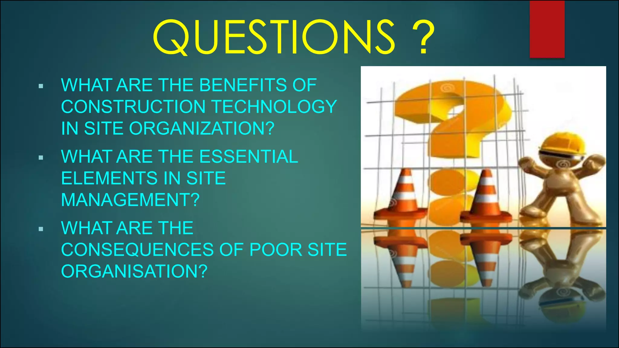 Site organization in Construction | PDF