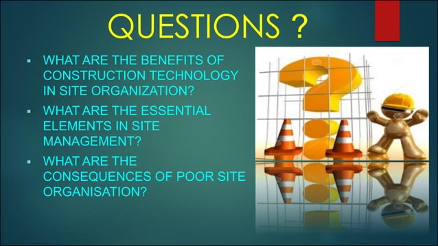 Site organization in Construction | PDF