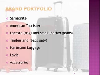 Samsonite India | PPT
