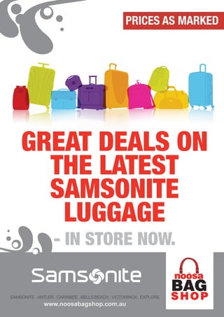 Sample Poster (Samsonite) | PDF