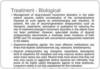 MEDICATION INDUCED MOVEMENT DISORDERS | PPTX