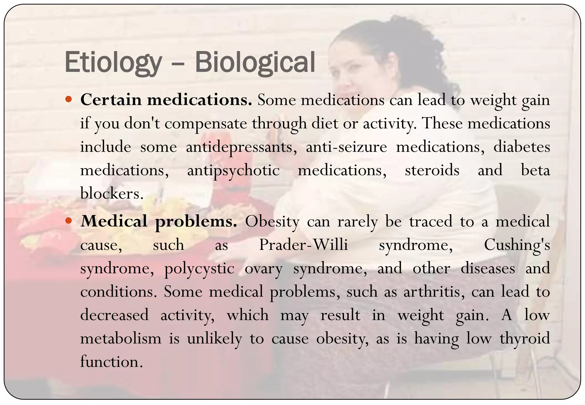 NEUROPSYCHIATRIC & PSYCHOLOGICAL ASPECTS OF OBESITY | PPTX