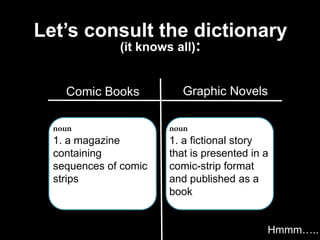 Intro to Comic - Pt 1 | PPTX