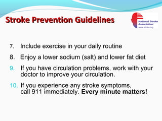 Sam stroke community_presentation_guide | PPT