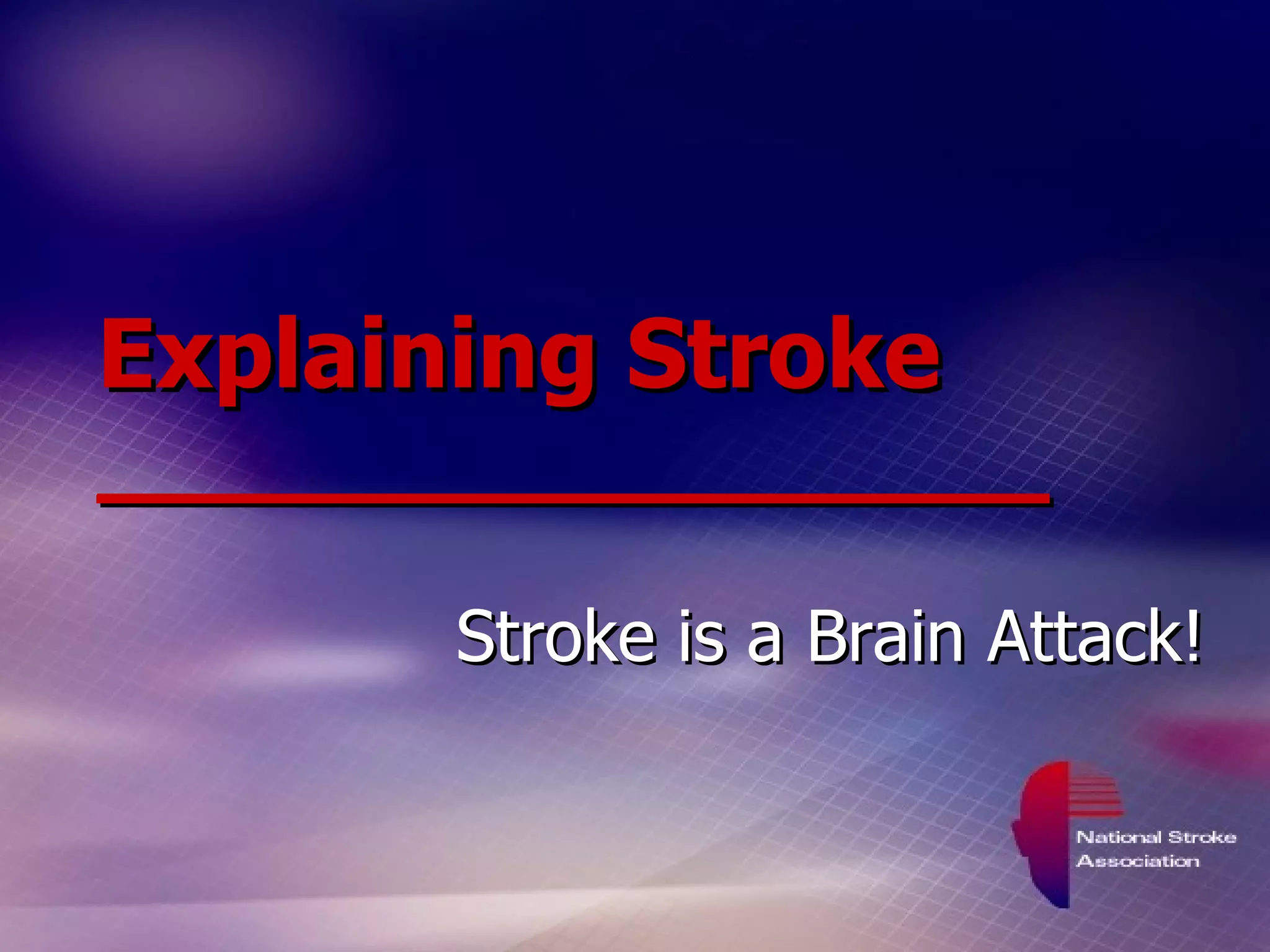 Stroke Community Presentation Guide[1] | PPT
