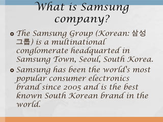 Samsung | PPTX
