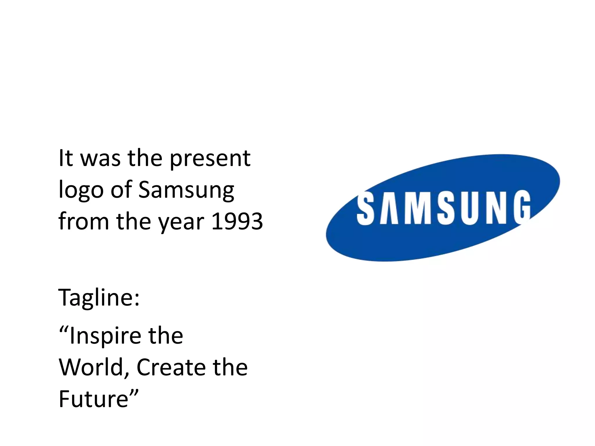 Samsung Company Presentation | PPTX