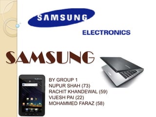 Samsung, an introduction | PPT