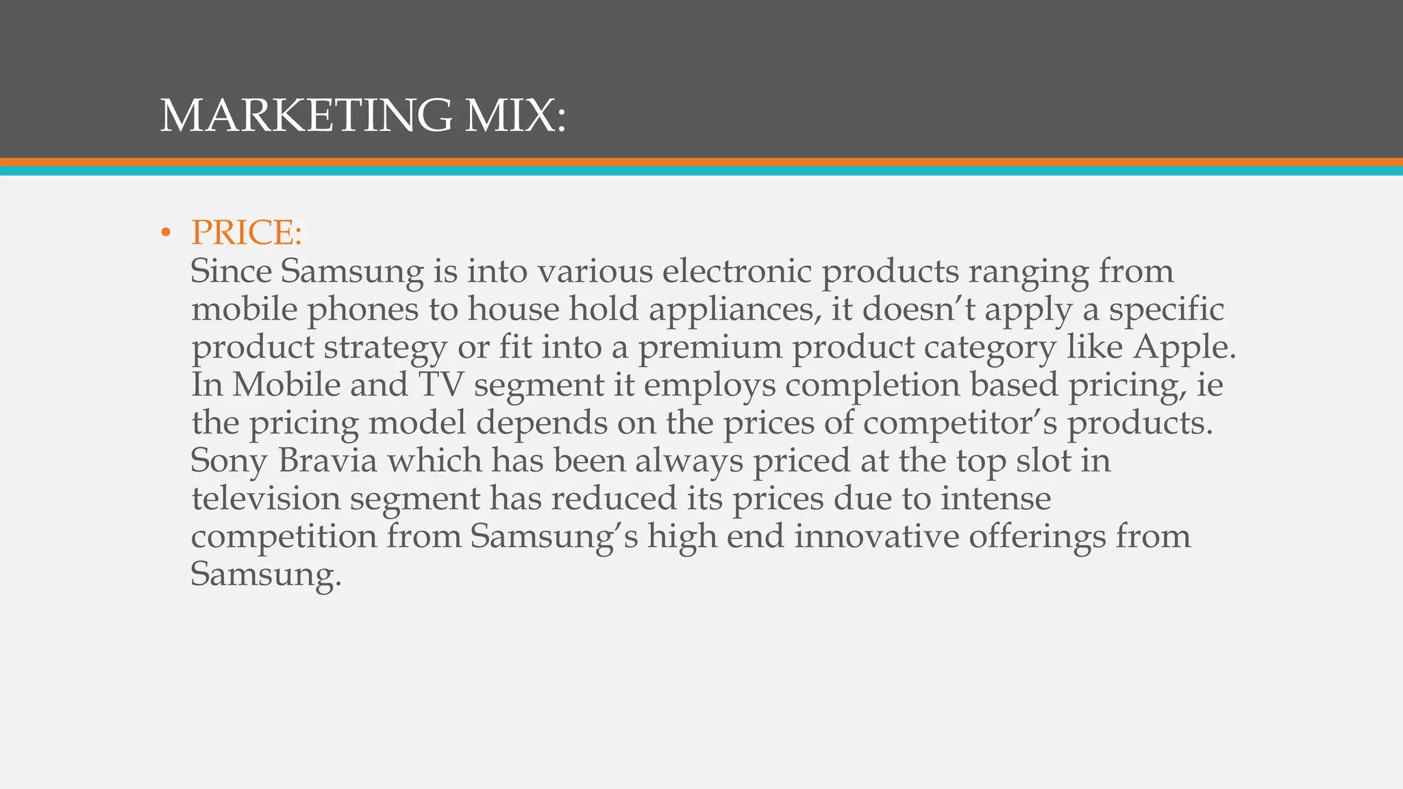Marketing strategies of Samsung | PPTX