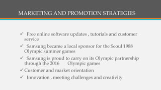 Marketing strategies of Samsung | PPTX