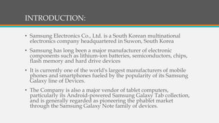 Marketing strategies of Samsung | PPTX