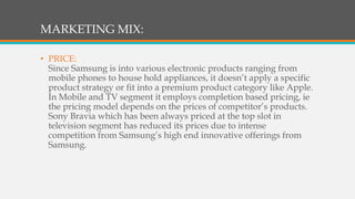 Marketing strategies of Samsung | PPTX