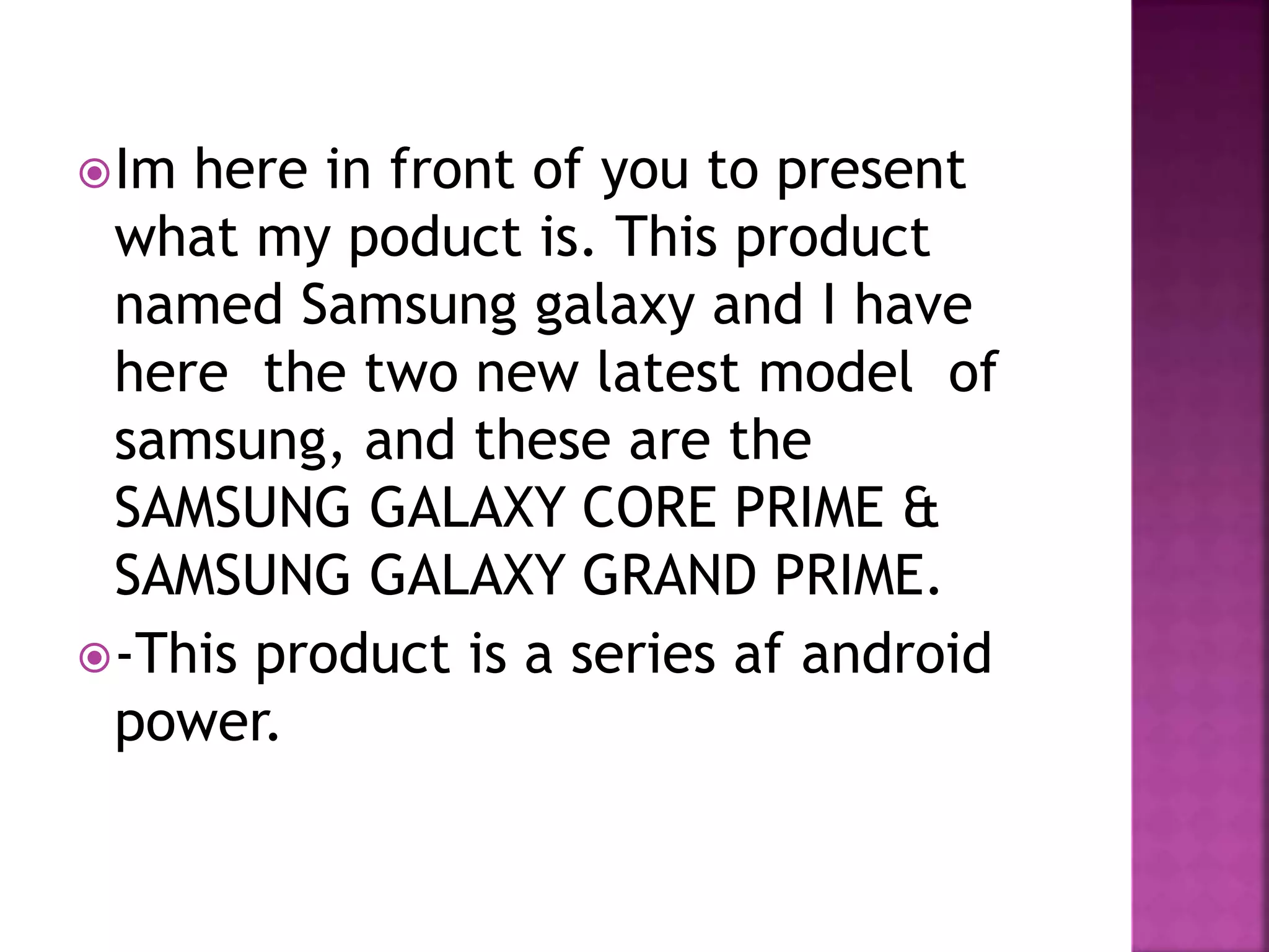 Samsung | PPT | Free Download