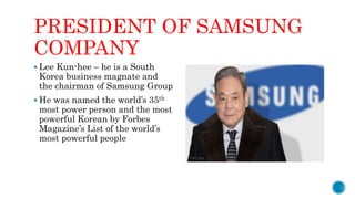 Samsung- training in human resource management | PPTX