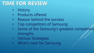 Samsung | PPTX | Business Administration | Business