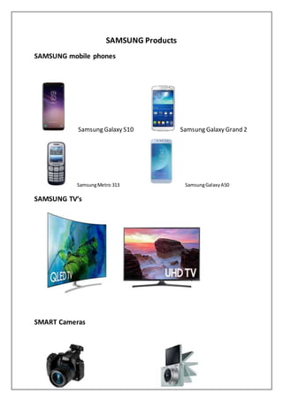 marketing strategy of samsung in india(BBA project) | DOCX