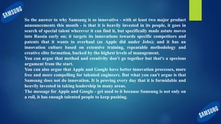 samsung, all series of samsung mobile, history, innovation strategy | PPT