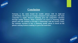 samsung, all series of samsung mobile, history, innovation strategy | PPTX