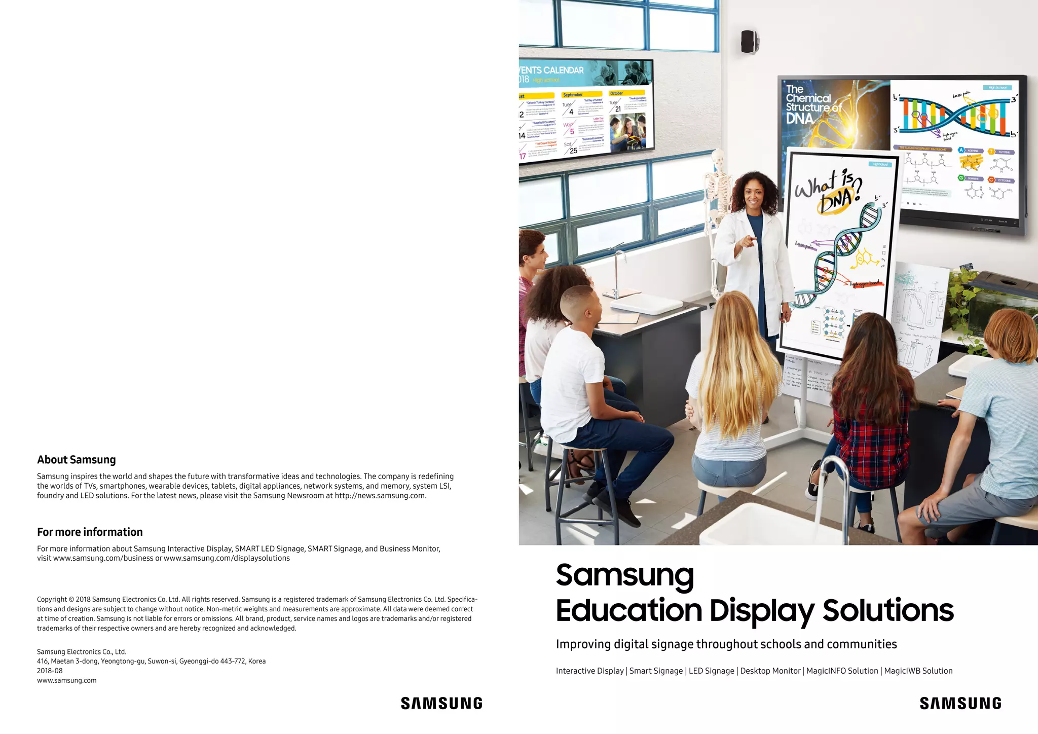 Samsung Education Display Solutions | PDF