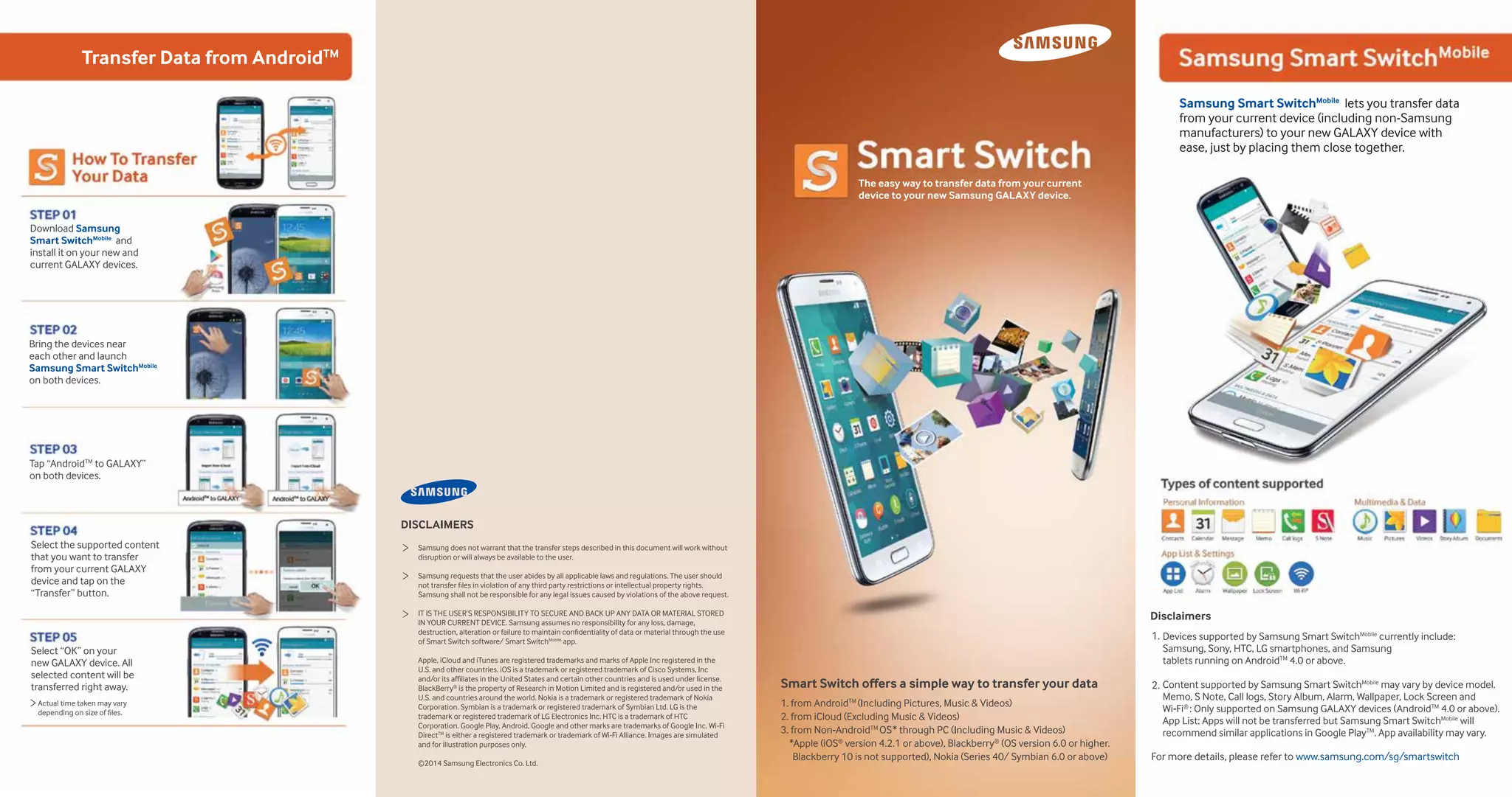 Samsung Smart Switch pamphlet | PPT